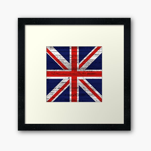"Union Jack flag" Framed Art Print for Sale by creativelolo | Redbubble