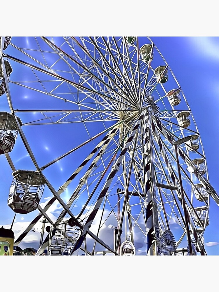 "Ferris wheel" Sticker by ozdust-ballroom | Redbubble