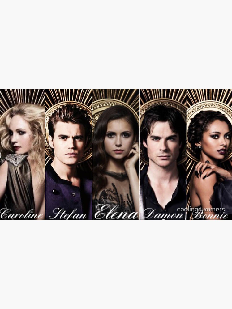 "Tvd Cast Photoshoot" Sticker by coolingsummers | Redbubble