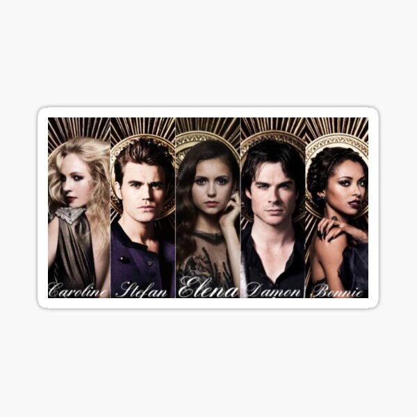 "Tvd Cast Photoshoot" Sticker by coolingsummers | Redbubble