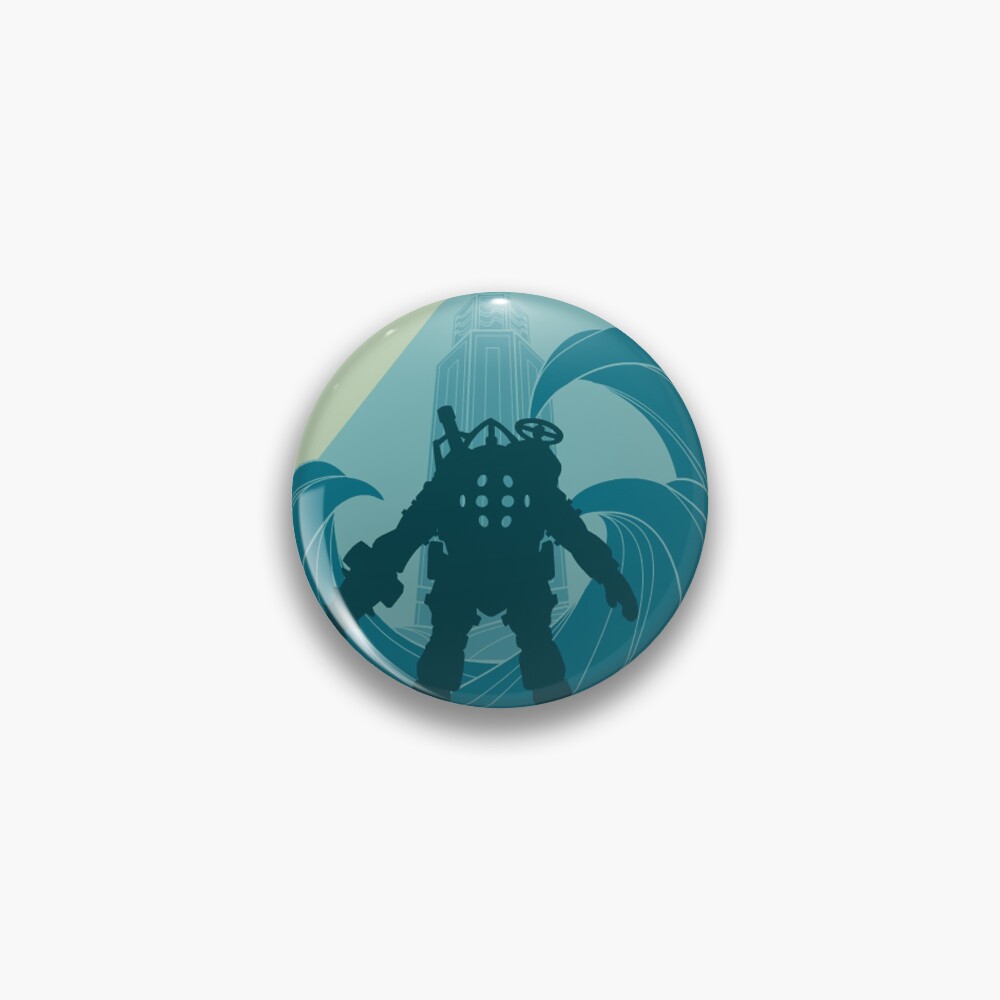 "BIOSHOCK - Big Daddy" Sticker for Sale by MadKookie | Redbubble