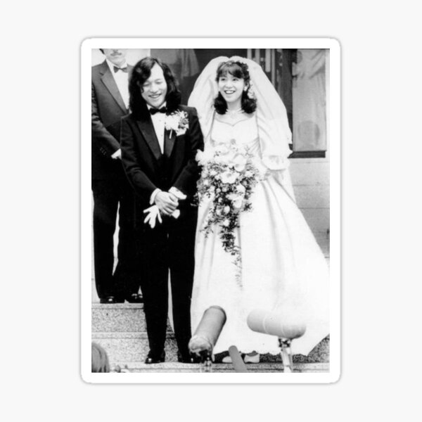 "Tatsuro and Mariya's Wedding" Sticker for Sale by Pandora's Box ...