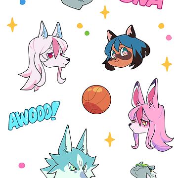 "BNA sticker set " Sticker for Sale by Roulette- | Redbubble