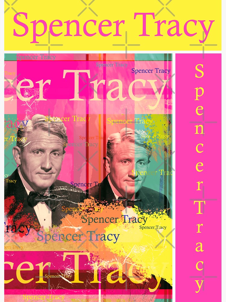 "beautiful Spencer Tracy portrait, famous American actor and Oscar ...