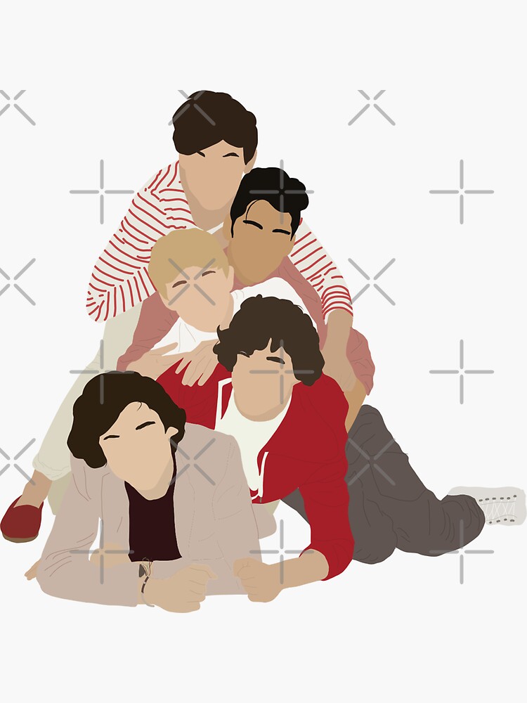 "1D Digital Art " Sticker for Sale by ChrissyT95 | Redbubble
