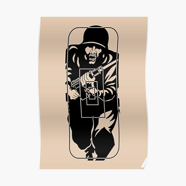 "Figure 11 Military Gun Range Target" Poster for Sale by electricFIELD ...