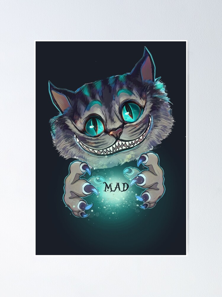 "Mad?" Poster for Sale by Artgenevieve | Redbubble