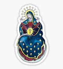 Virgin Mary: Stickers | Redbubble