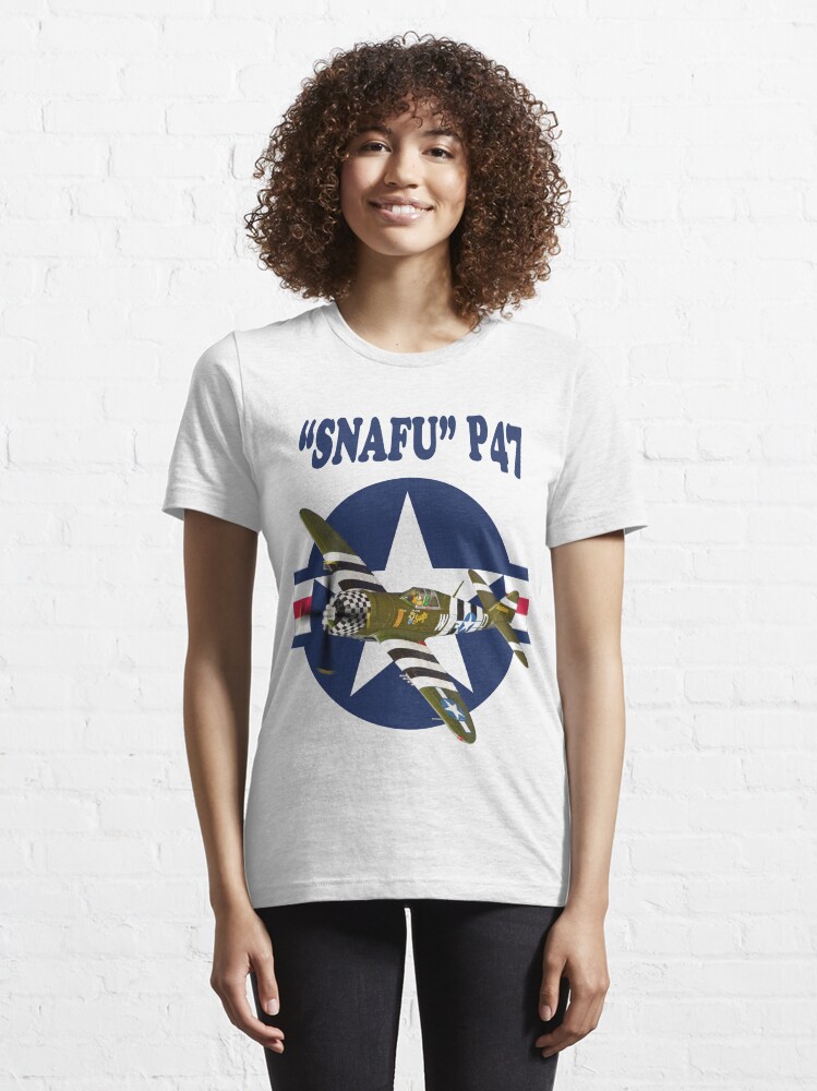 "Snafu P47 Tee Shirt " T-shirt by Arrowman | Redbubble