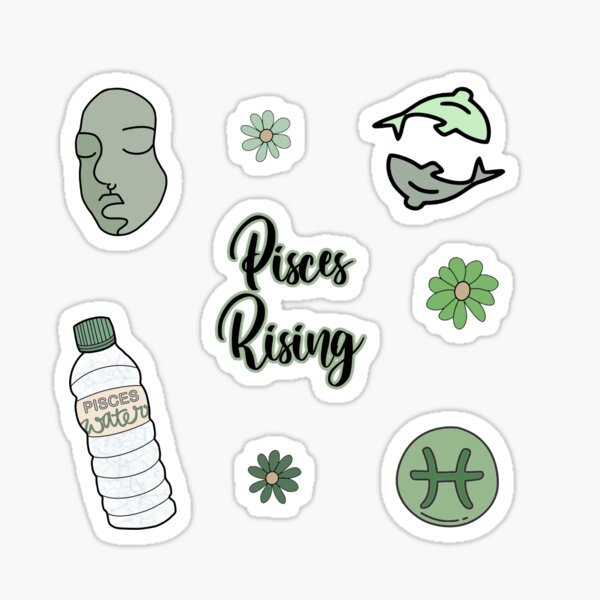 "Pisces Pack" Sticker for Sale by SGMEJIA | Redbubble