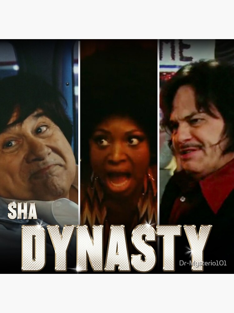 "Sha-Dynasty Series Poster" Sticker for Sale by Dr-Mysterio101 | Redbubble