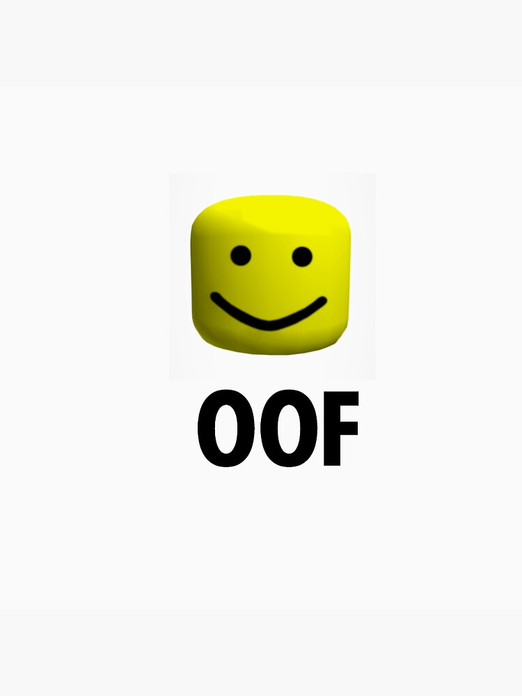 "Roblox OOF Shirt - Super Cool GAMING CHILL Asthetic" Sticker for Sale ...