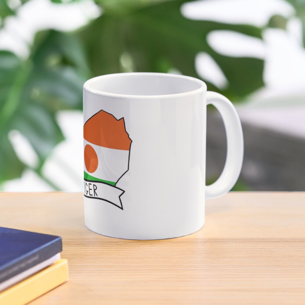 "Niger Flag Map Sticker" Sticker for Sale by Drawingvild | Redbubble