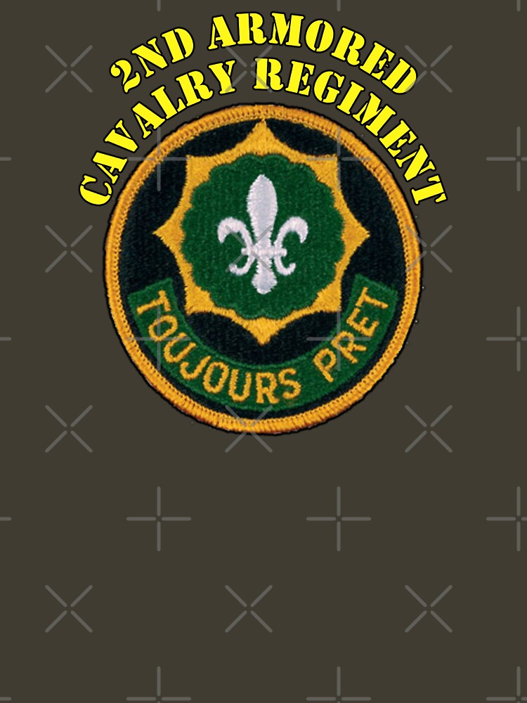"2nd Armored Cavalry Regiment -2nd ACR vets" T-shirt for Sale by ...