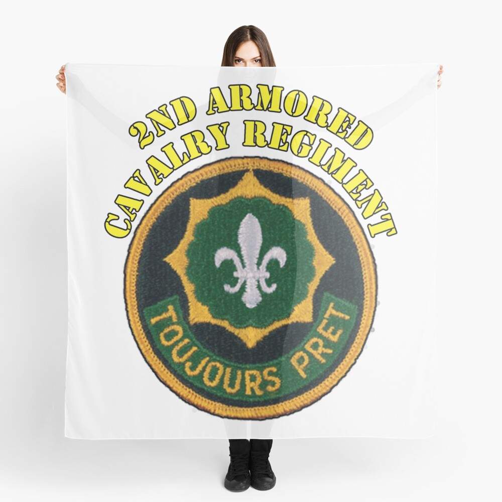 "2nd Armored Cavalry Regiment -2nd ACR vets" Scarf for Sale by ...