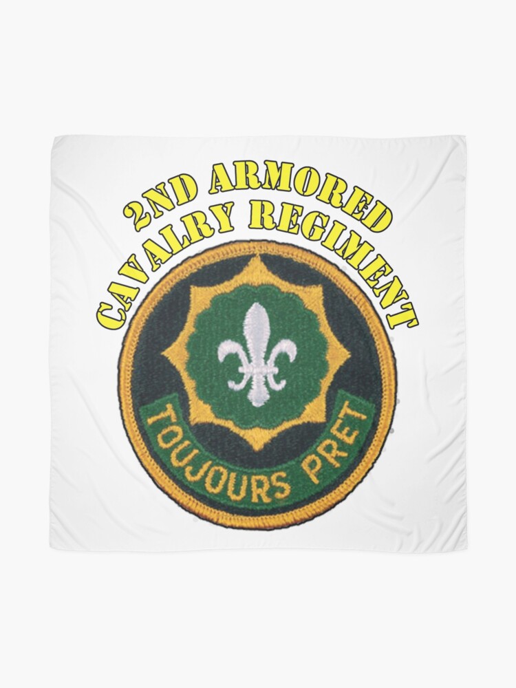 "2nd Armored Cavalry Regiment -2nd ACR vets" Scarf for Sale by ...