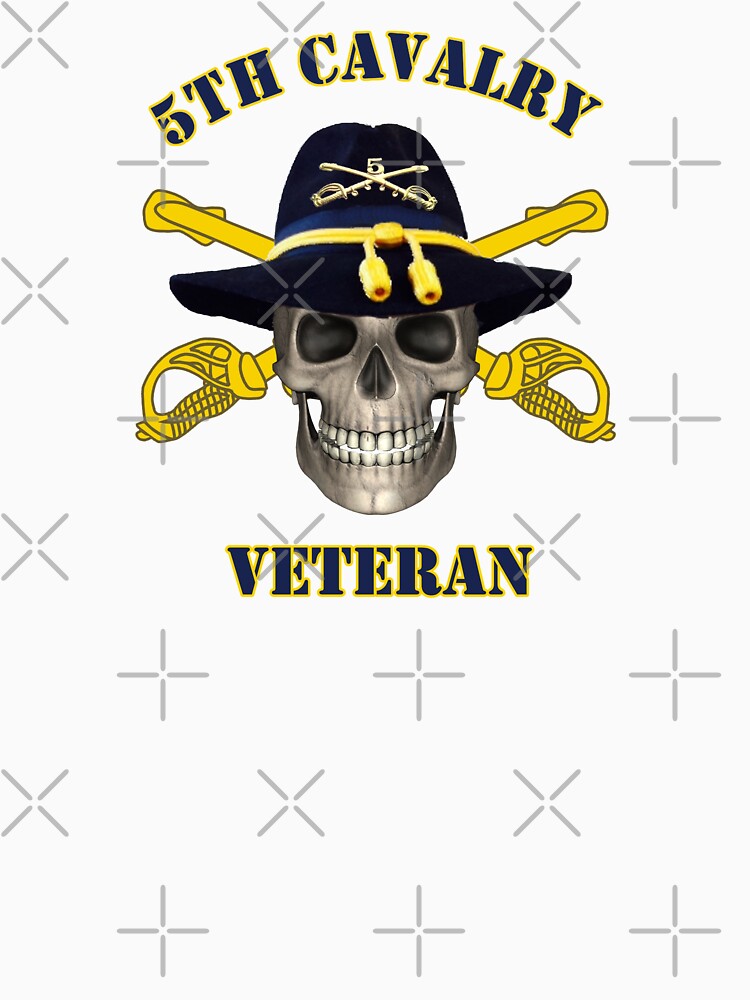 "5th Cavalry Regiment - Army Unit of Fifth Cavalry" T-shirt for Sale by ...