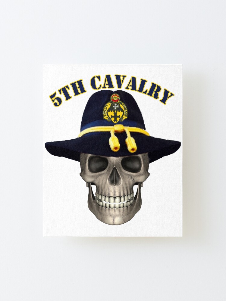 "5th Cavalry Regiment - Army Unit of Fifth Cavalry" Mounted Print for ...
