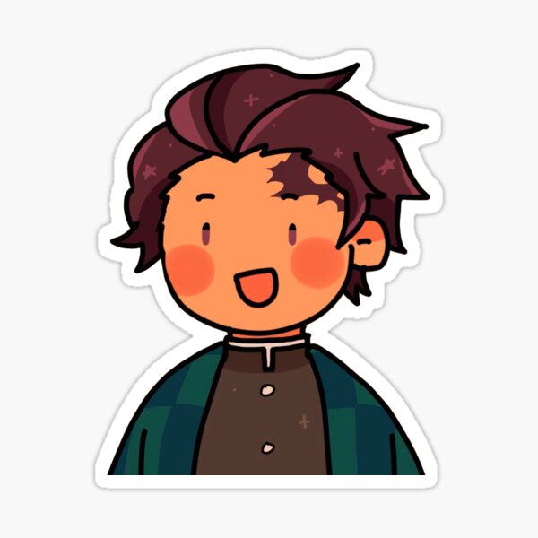 "tanjiro" Sticker by saurr | Redbubble