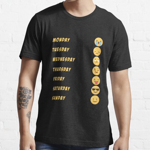 "WORLD EMOJI DAY SMILE" T-shirt for Sale by Dieowl | Redbubble | funny ...