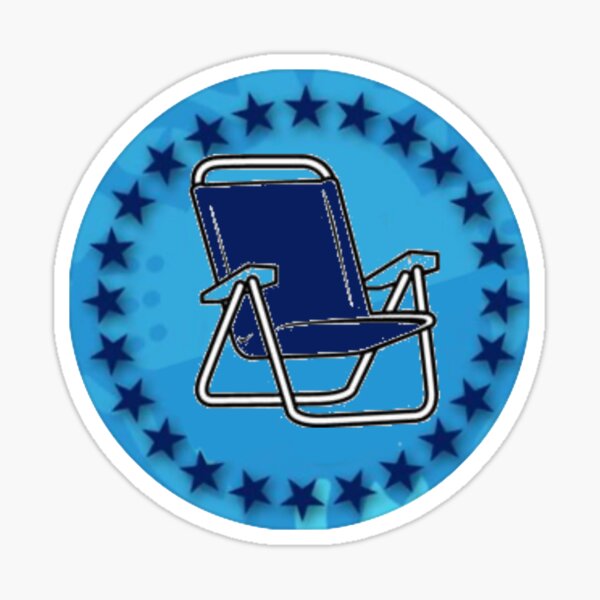 "Chair Logo" Sticker by portablechairs | Redbubble