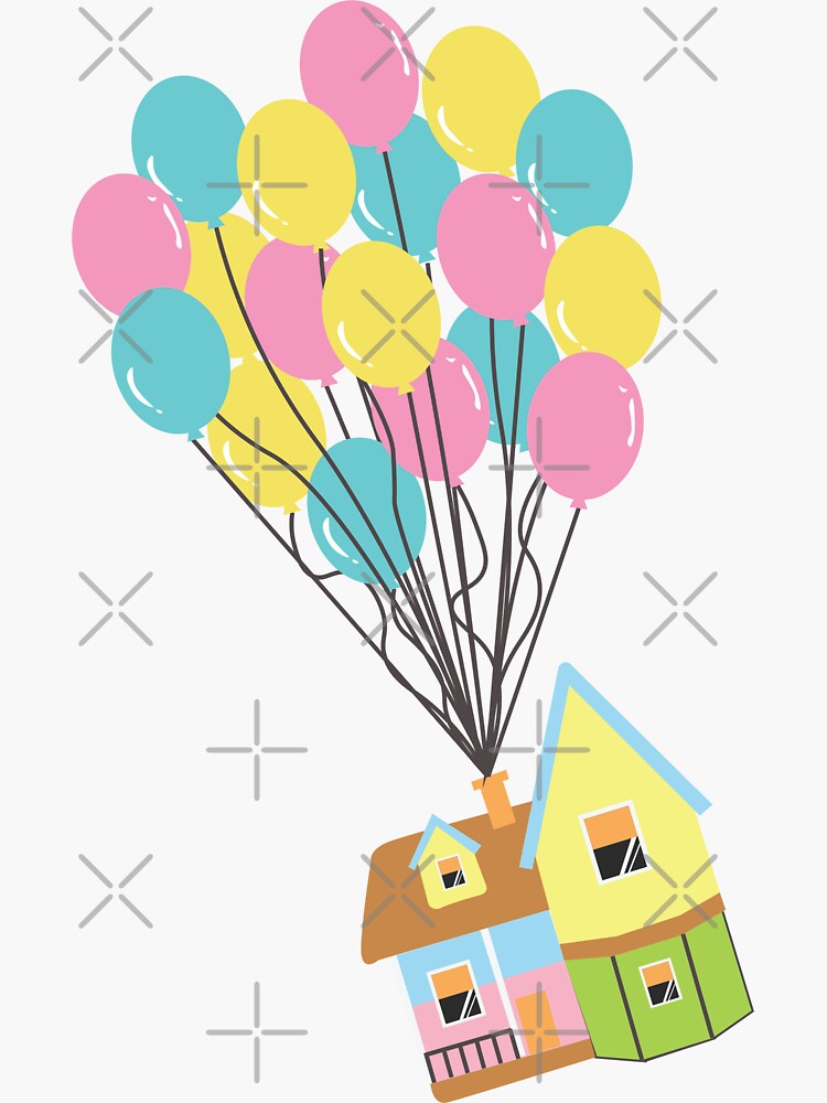 "Up House" Sticker for Sale by themouselets | Redbubble