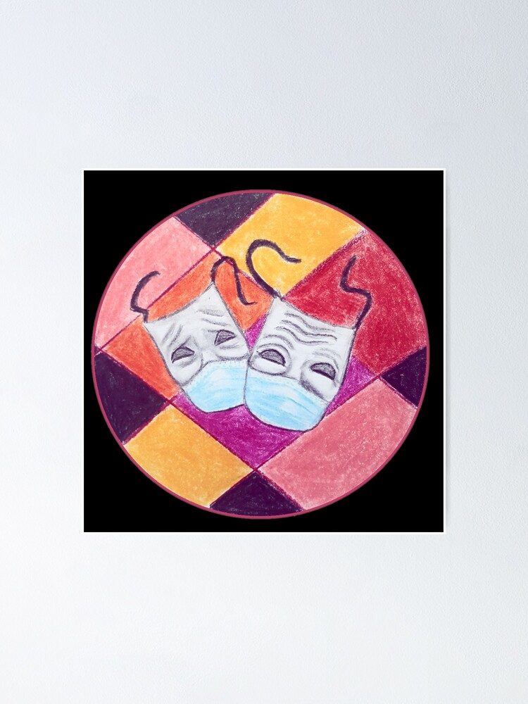 "Theater masks wearing corona / covid 19 face masks - sock and buskin ...