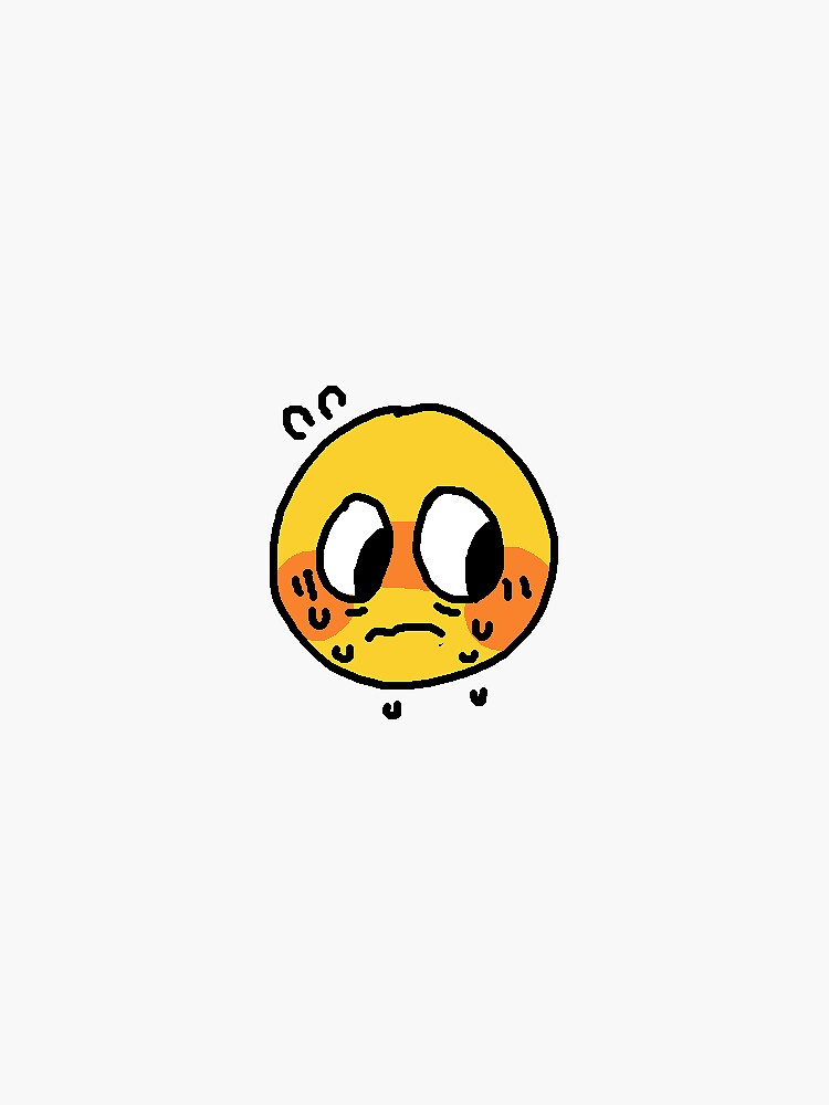 "nice emoji 4" Sticker for Sale by swordknight | Redbubble