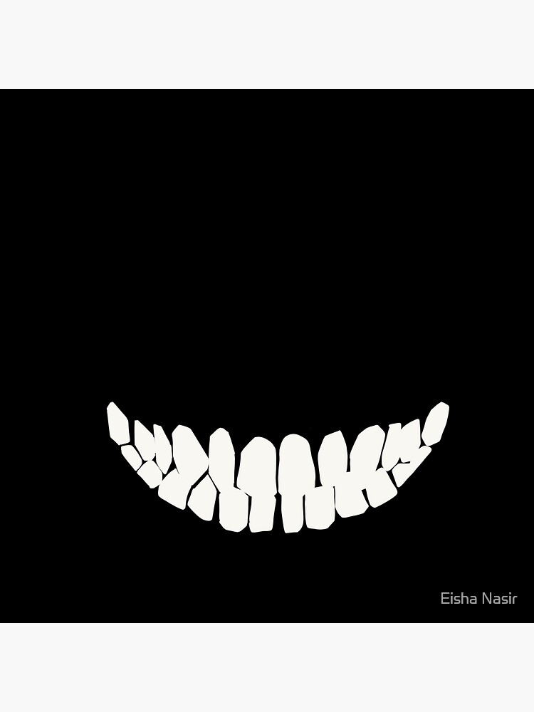"Creepy Grin" Sticker by EN101 | Redbubble