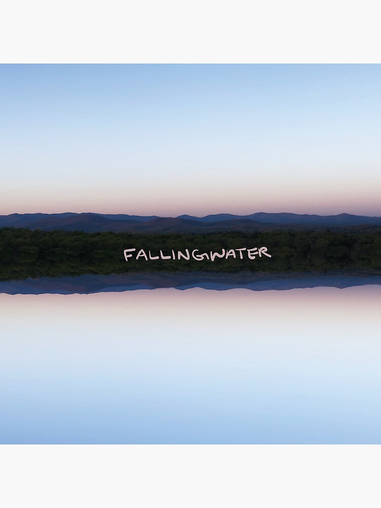 "Fallingwater Cover Art" Sticker by mark-fonte | Redbubble