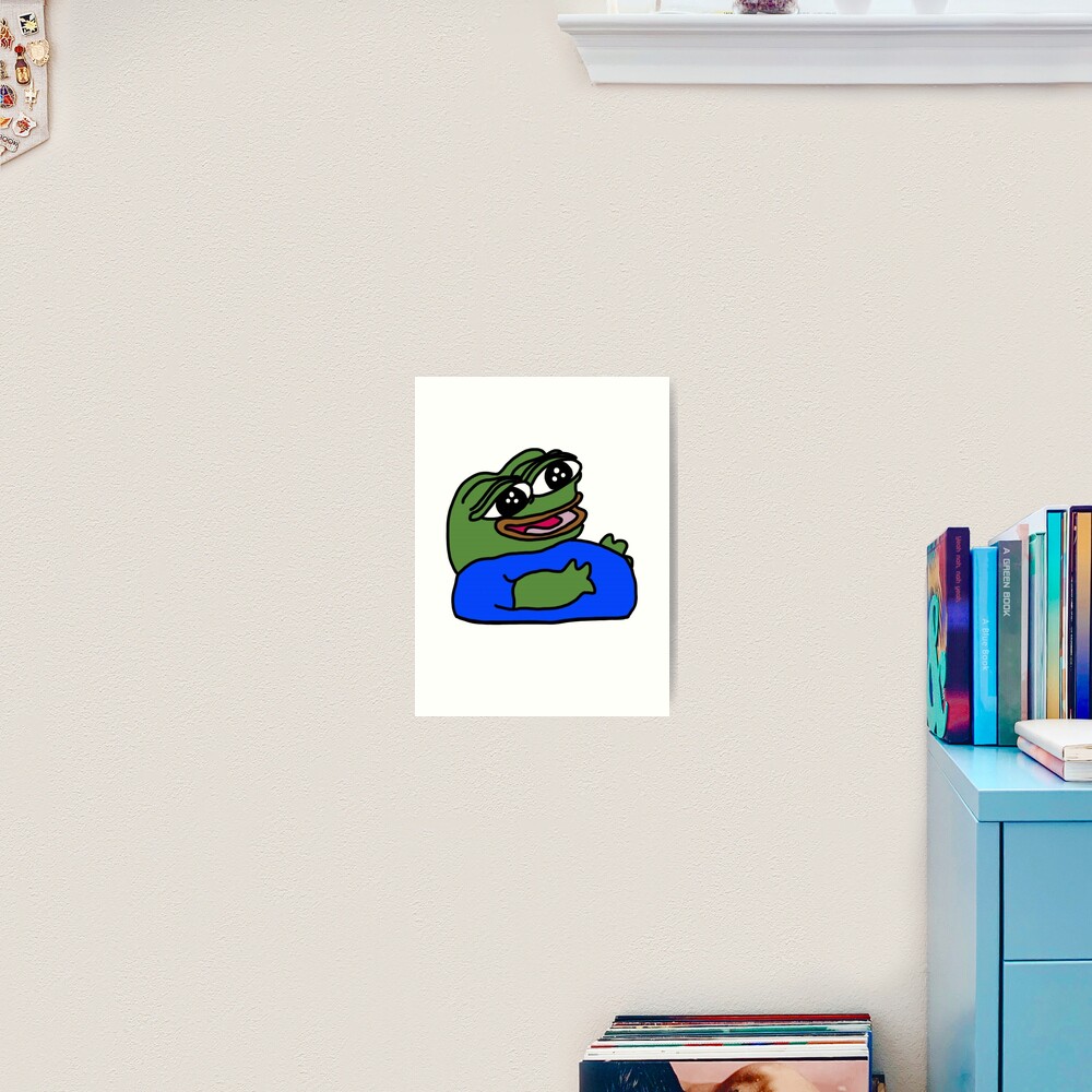 "fat peepo" Art Print for Sale by Katuse | Redbubble