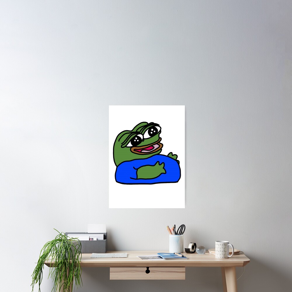 "fat peepo" Poster for Sale by Katuse | Redbubble