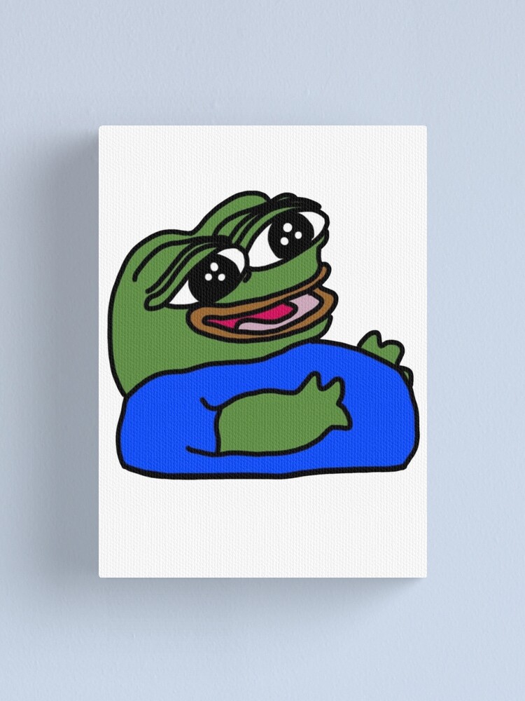 "fat peepo" Canvas Print by Katuse | Redbubble