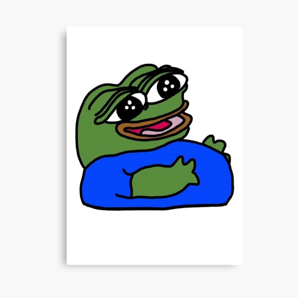 "fat peepo" Canvas Print by Katuse | Redbubble