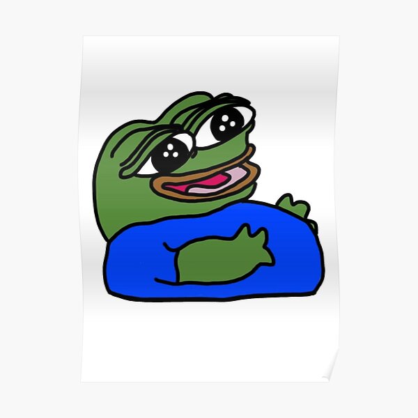 "fat peepo" Poster by Katuse | Redbubble