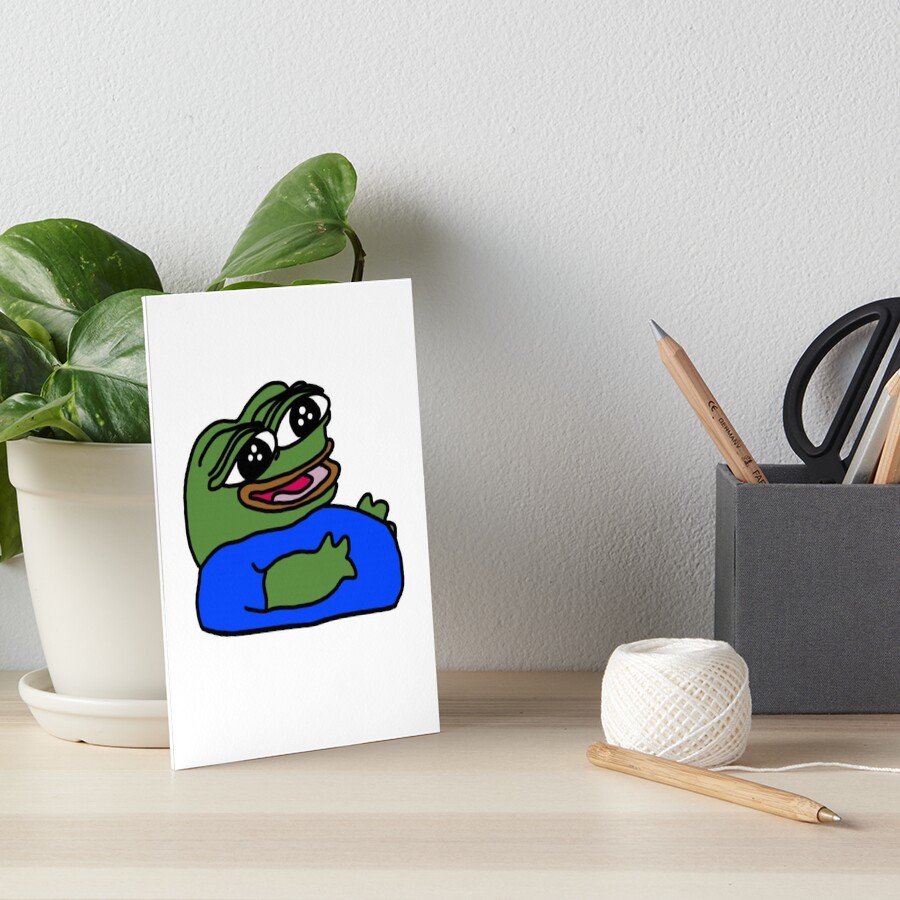 "fat peepo" Art Board Print for Sale by Katuse | Redbubble