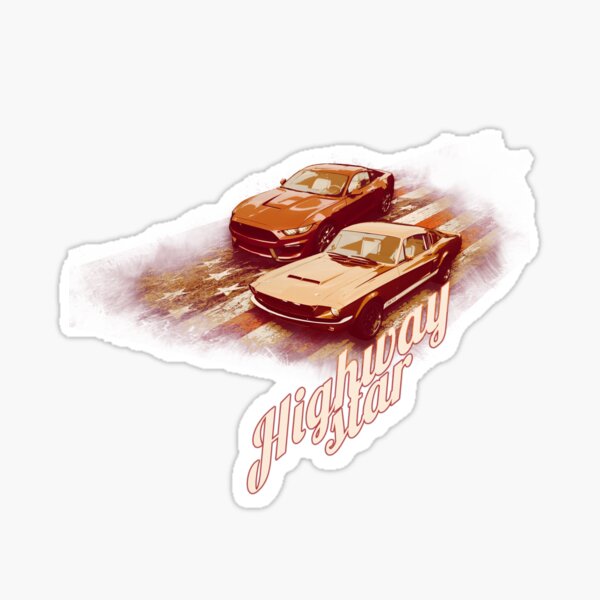 "mustang gt 350" Sticker by Banan31 | Redbubble