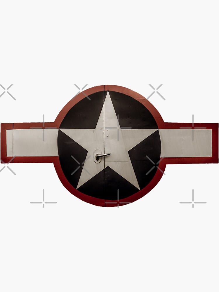 "Red Outline Roundel " Sticker for Sale by Enzwell | Redbubble