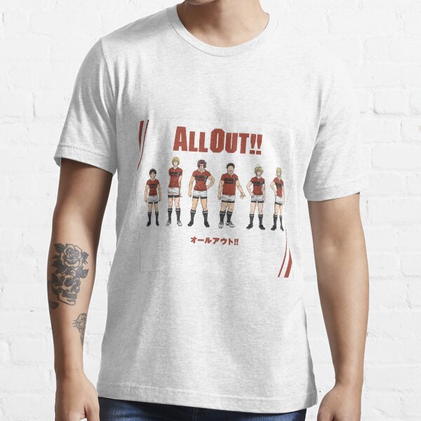 "All Out Main Members" T-shirt for Sale by LarcherNoel | Redbubble ...