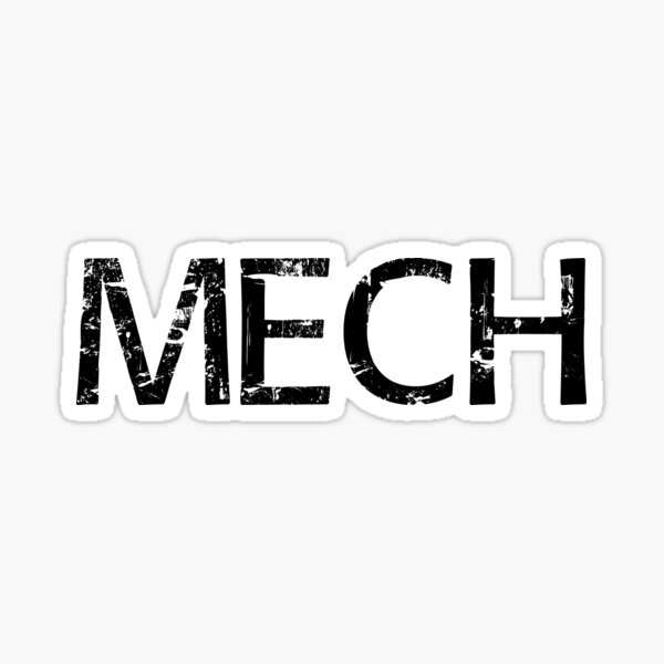 "Mech" Sticker by bkroijer | Redbubble