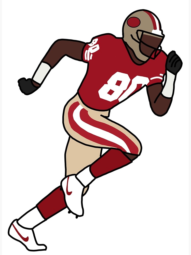 "Jerry Rice" Poster for Sale by bellamarie803 | Redbubble