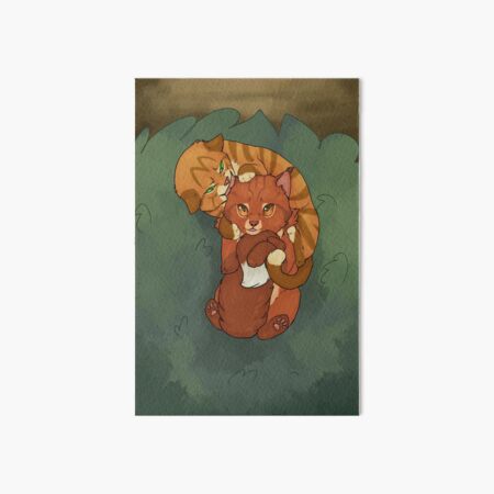 "Warriors: Alderkit and Sparkkit" Art Board Print by TinyWaterDragon ...