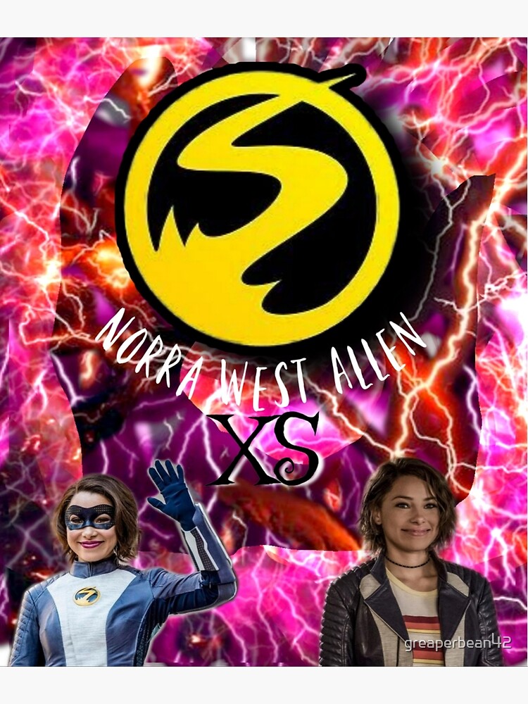 "XS flash norra west allen speedster" Poster for Sale by greaperbean42 ...