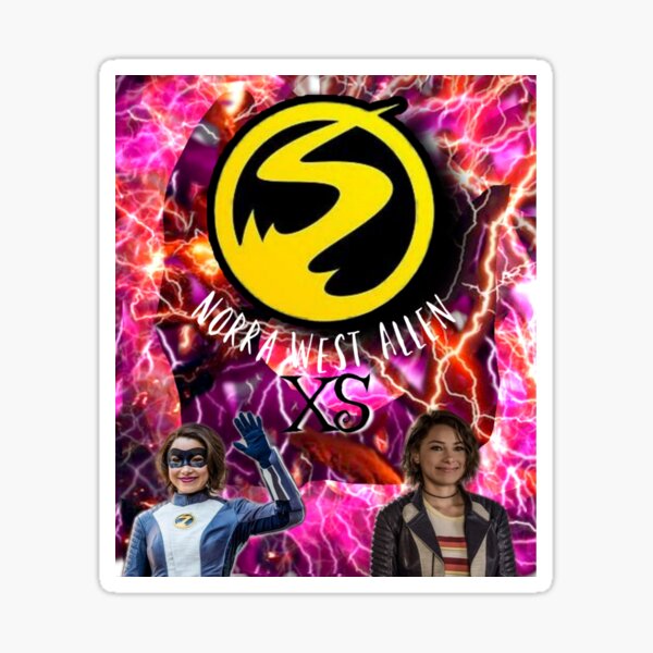 "XS flash norra west allen speedster" Sticker for Sale by greaperbean42 ...