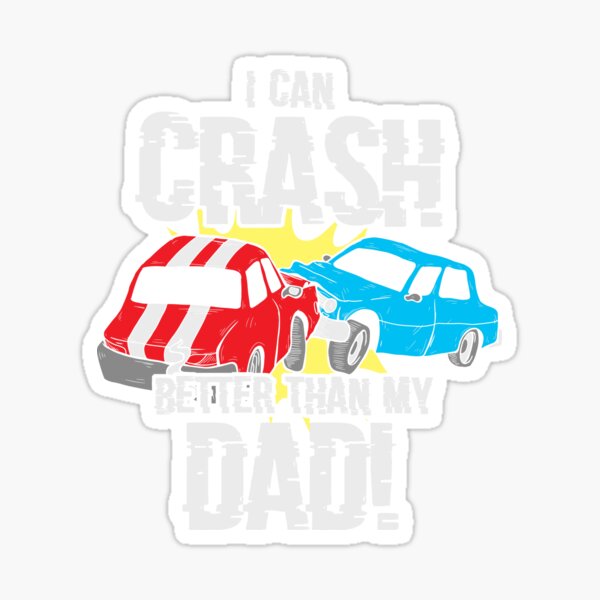 Cars Demolition Derby Stickers | Redbubble