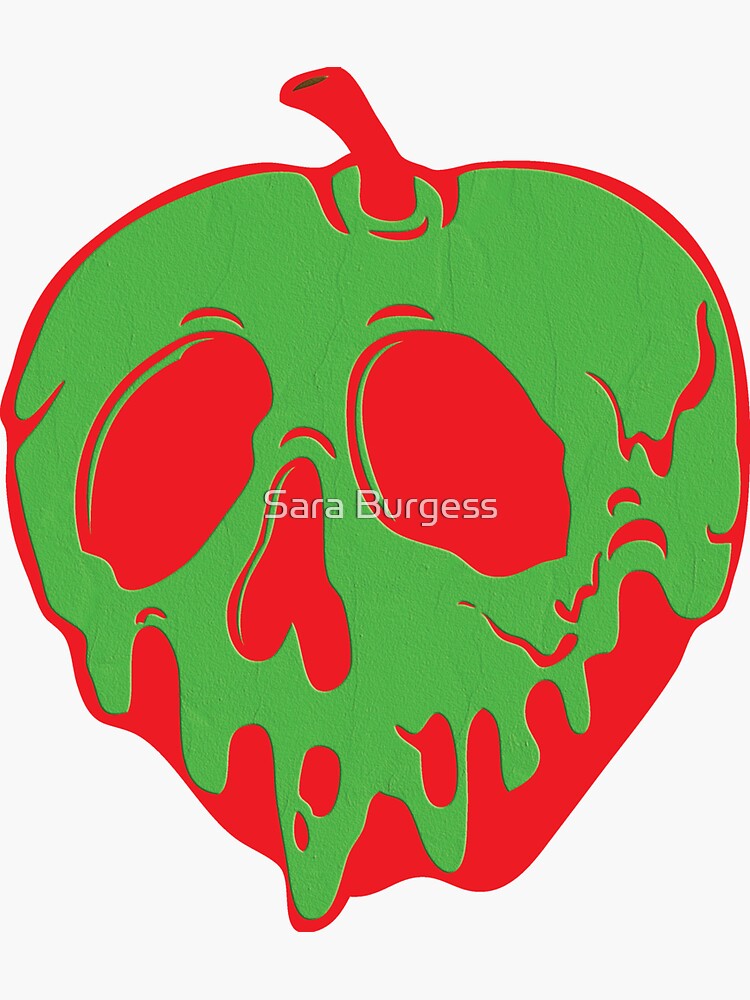 "Poison Apple" Sticker by SaraBeeMe | Redbubble