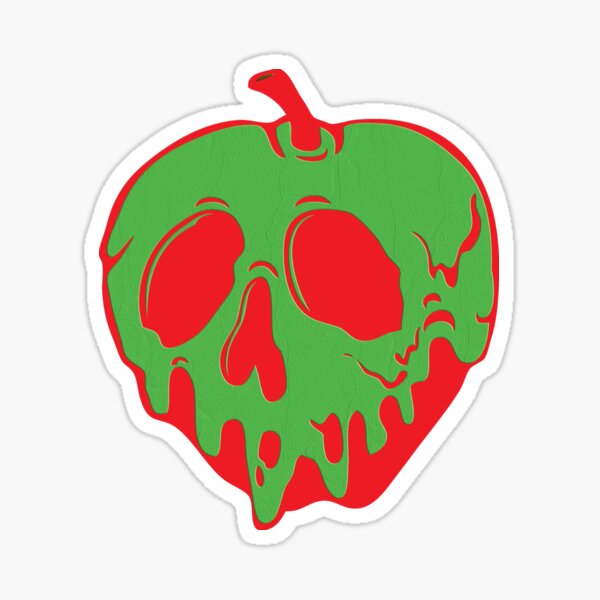 "Poison Apple" Sticker by SaraBeeMe | Redbubble