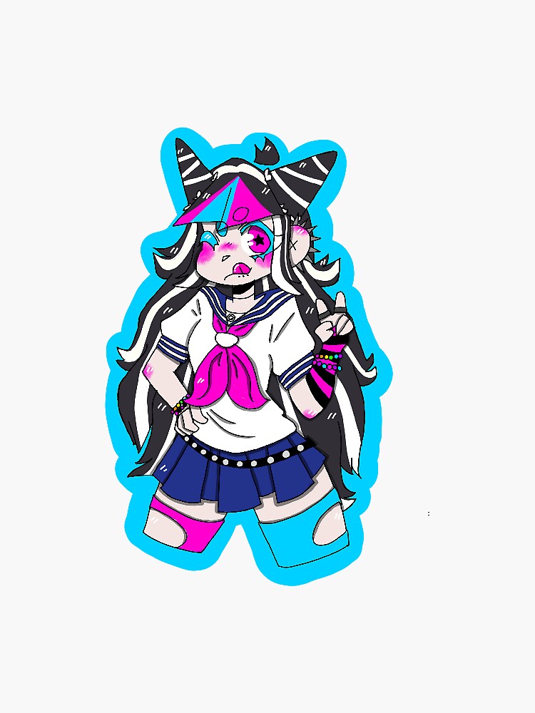 "ibuki mioda !!" Sticker by colepii | Redbubble