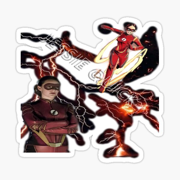 "jessie quick speedster earth 2" Sticker for Sale by greaperbean42 ...