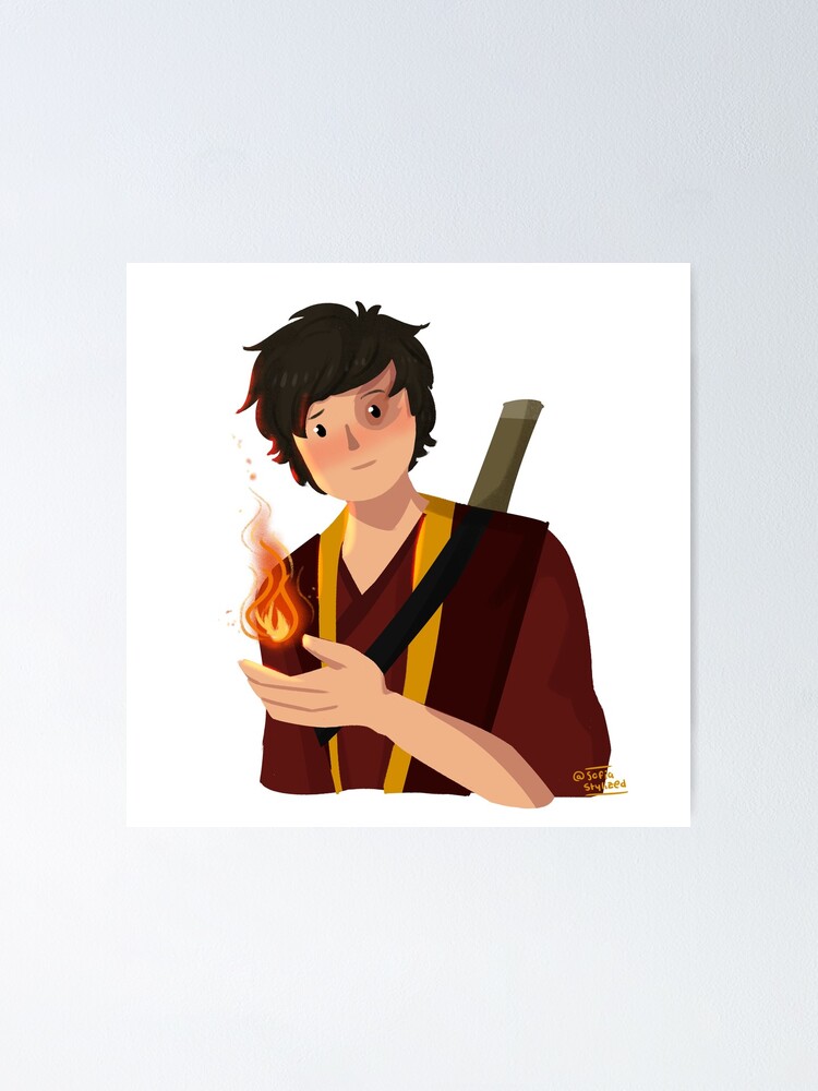 "Zuko pretty" Poster by sofia-stylized | Redbubble
